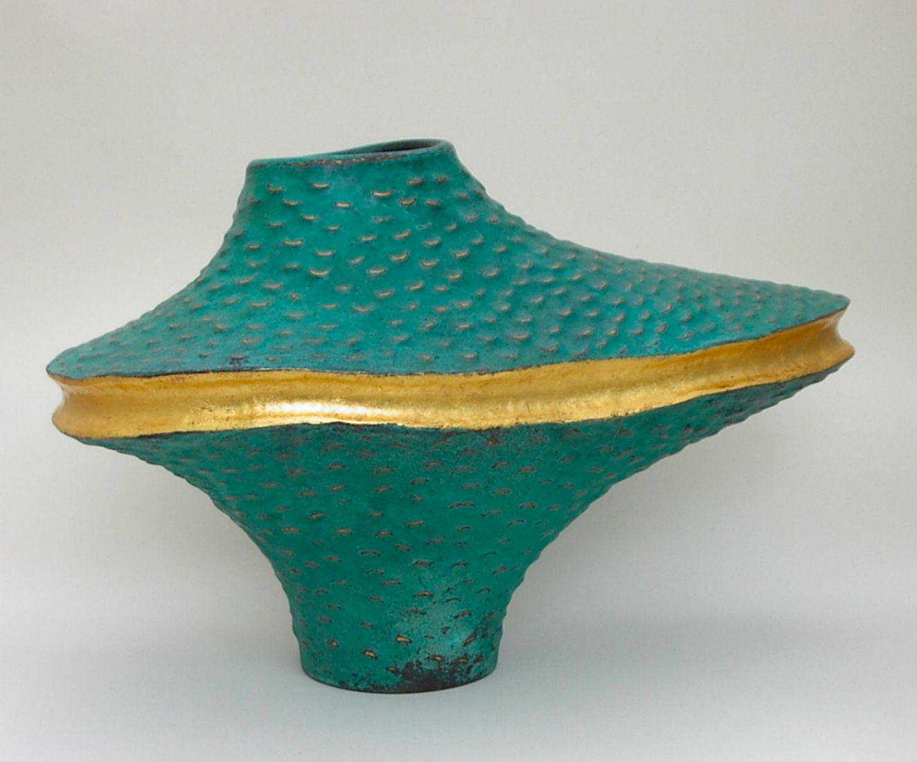 Vase « Magma » – Simon Charbonnier | Dinandier d'art, Orfèvre